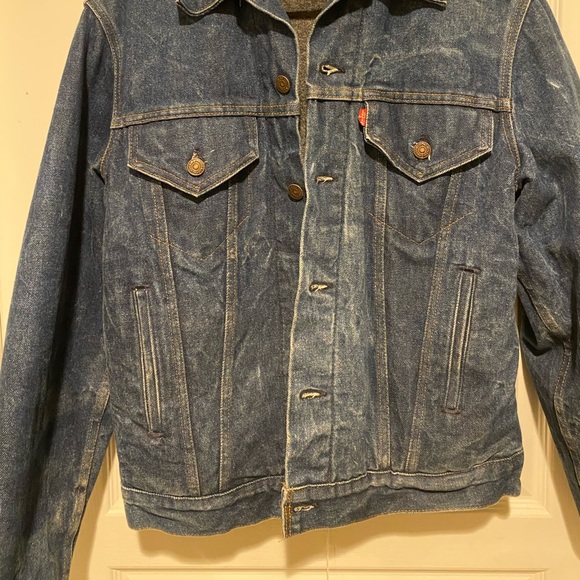 Levi's | Jackets & Coats | Levis Vintage Blanket Lined Denim Trucker Jacket | Poshmark
